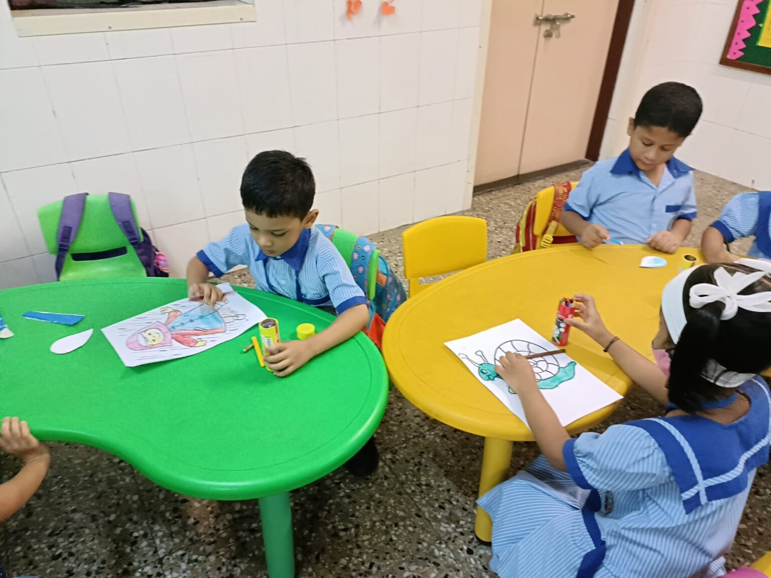 MONSOON ACTIVITY – COLLAGE MAKING – CJM International