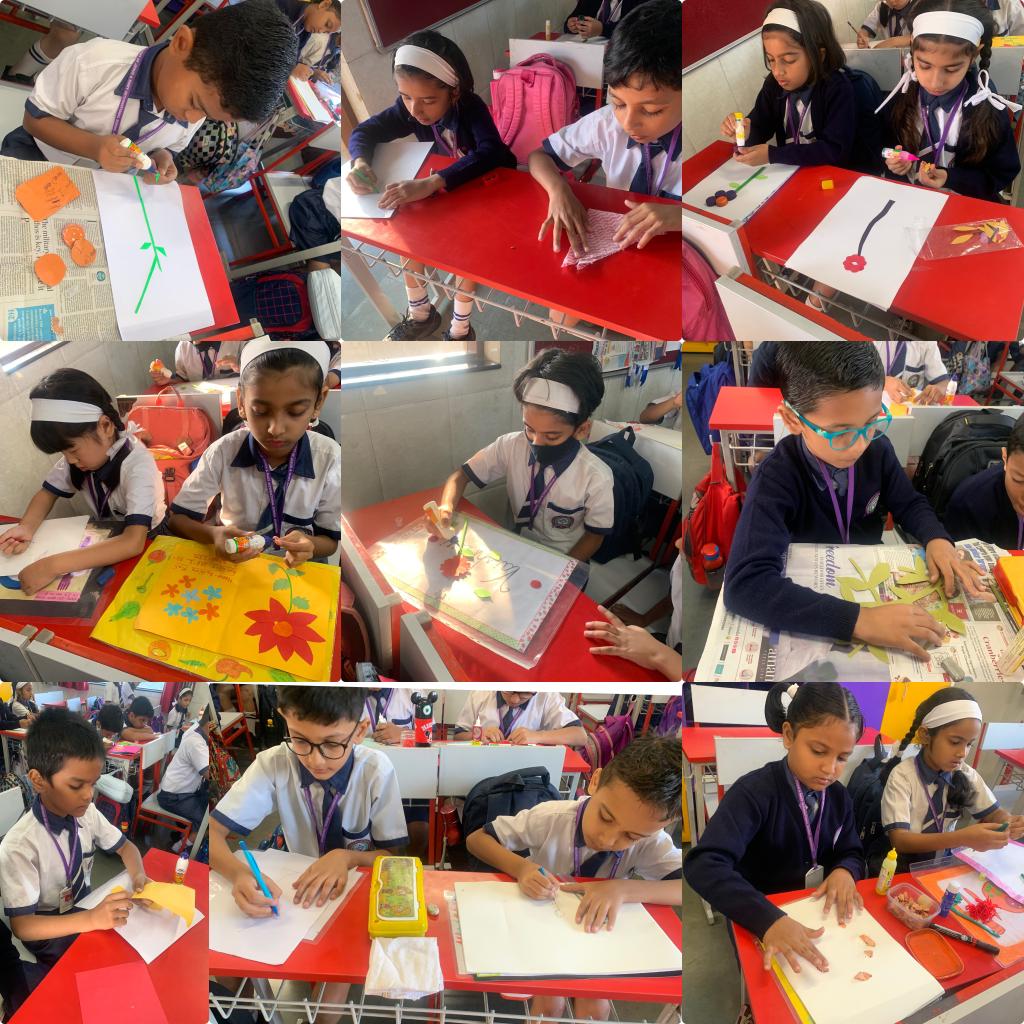 FLOWER MAKING ACTIVITY – GRADE 1 TO GRADE 4 – CJM International