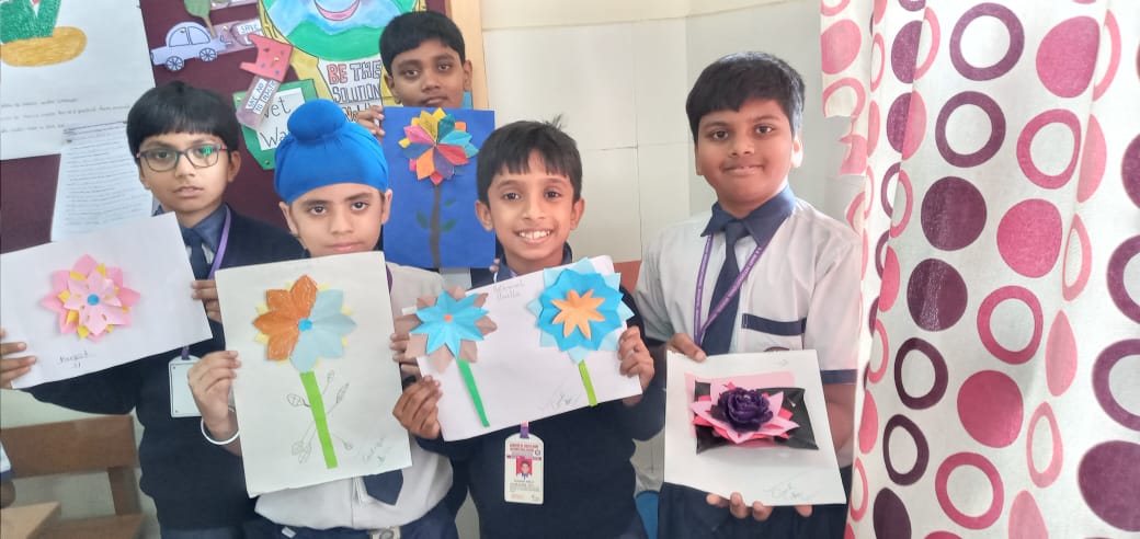 FLOWER MAKING ACTIVITY – GRADE 1 TO GRADE 4 – CJM International