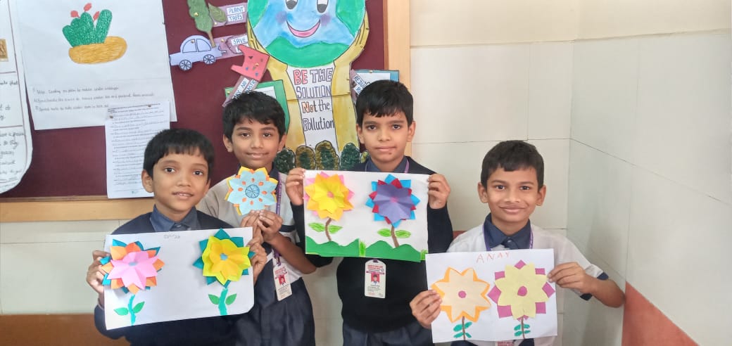 FLOWER MAKING ACTIVITY – GRADE 1 TO GRADE 4 – CJM International
