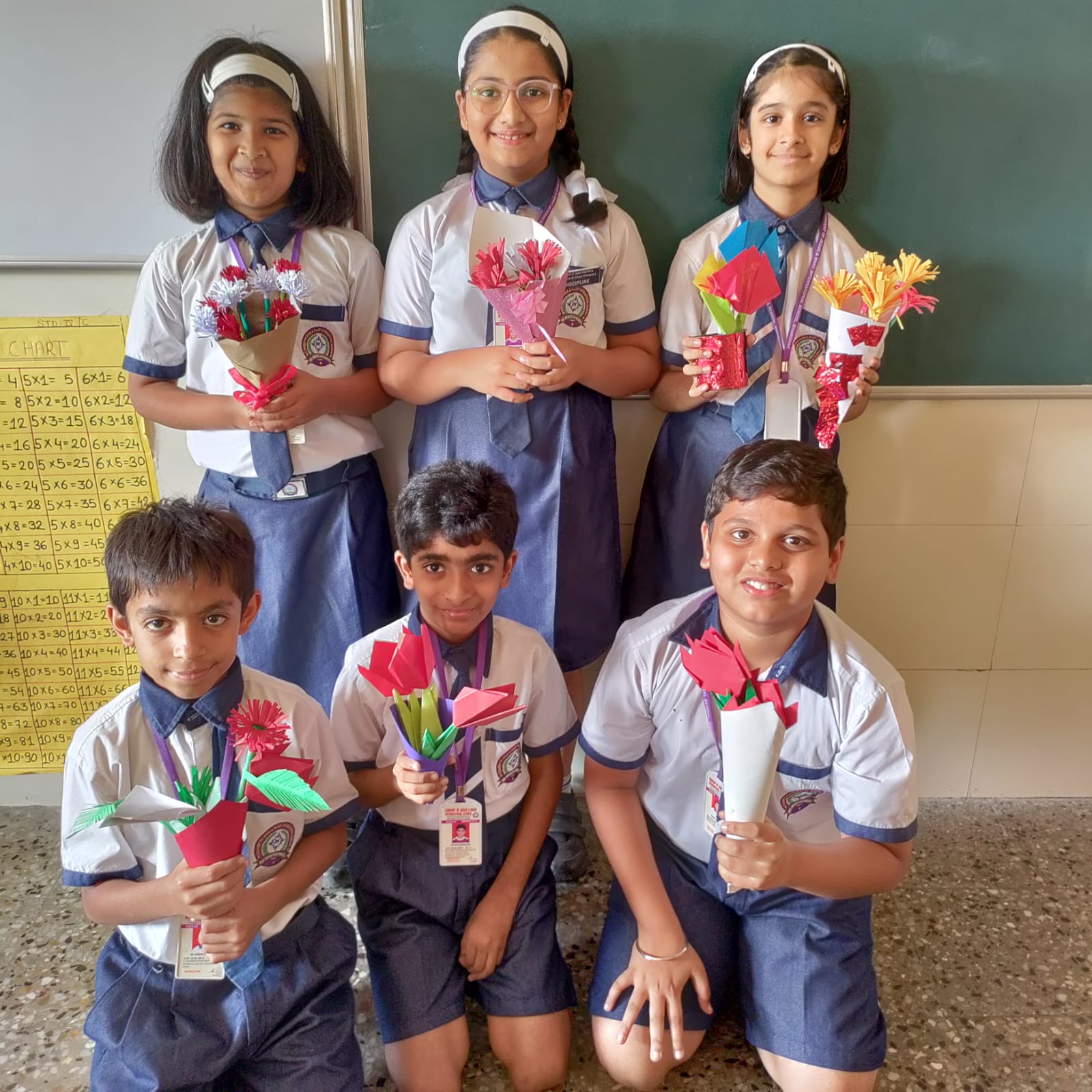 FLOWER MAKING ACTIVITY – GRADE 1 TO GRADE 4 – CJM International